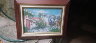 quadro dipinto a mano su telA fiŕmato