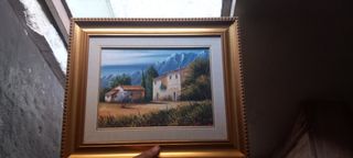 quadro disegnato a mano su tela