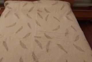 coperta matrimoniale 100% lana merinos vergine.