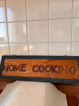 Quadretto in legno per cucina