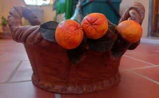 porta frutta in ceramica Giuliano Monreale