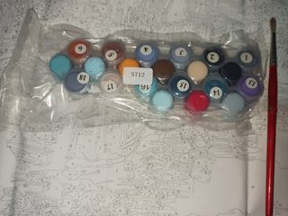 Dipingere su tela con colori acrilici