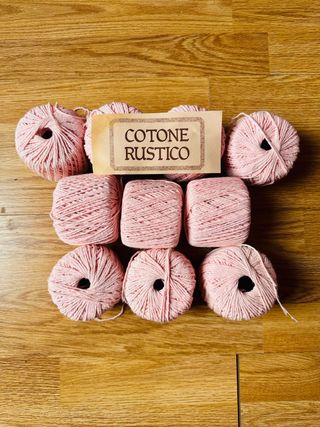 10 gomitoli 100% cotone