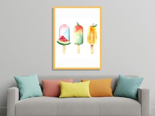 Printable Wall Art, Popsicle Fruit, House Decor