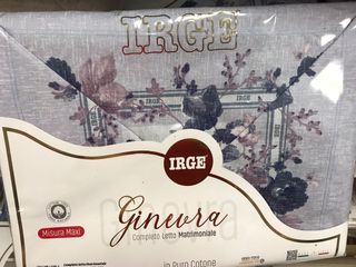 completo letto matrimoniale con federe