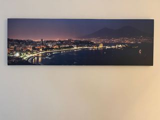 Tela paesaggio notturno