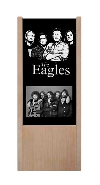 Lampada da tavolo in legno Eagles