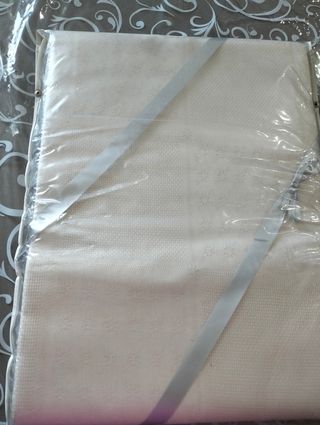 copriletto matrimoniale misto lino