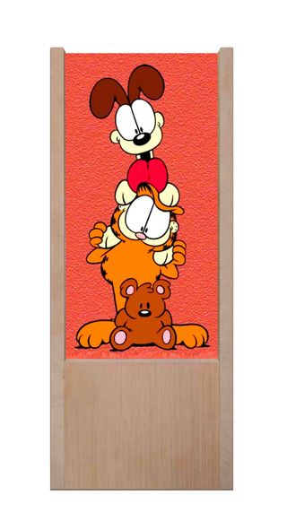 Lampada da tavolo in legno Garfiled