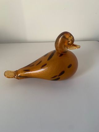 Anatra in vetro di Murano