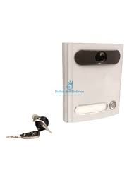 80C1 ELVOX MODULO 1 PULSANTE E SERRATURA