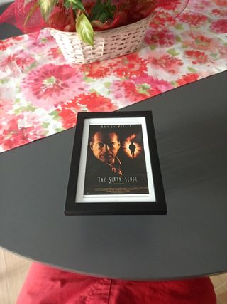 quadro locandina quadretto cornice the sixth sense