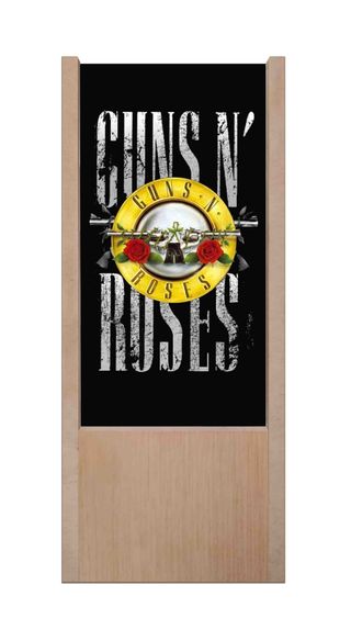 Lampada da tavolo in legno Guns N' Roses