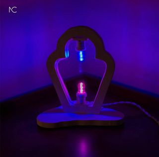 Luminaria pugliese in legno