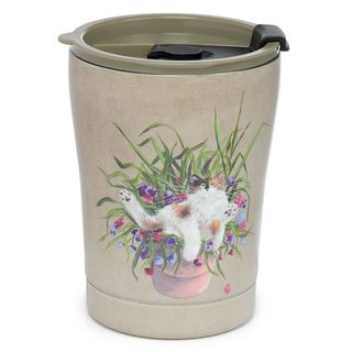 Tazza Termica Riutilizzabile in Acciaio 300ml