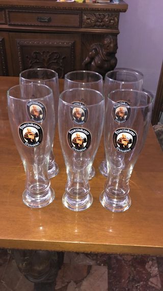 6 bicchieri da birra "Franziskaner"
