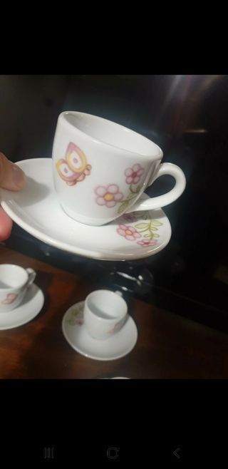 4 tazzine da caffè con piattino Thun