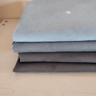 Lotto 4 tessuti effetto alcantara