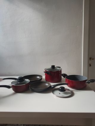 casa collection batteria di pentole e padelle