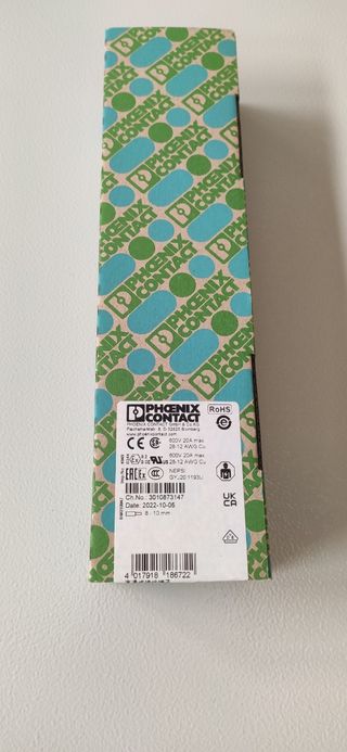 scatola morsetti Phoenix nuovi 30 31 21 2