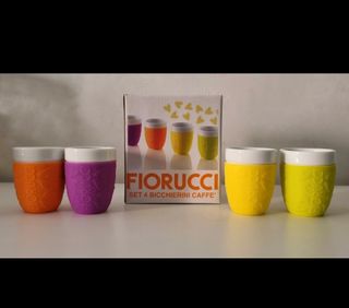 Fiorucci set di 4 tazzine