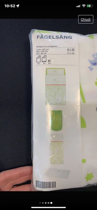 Completo letto singolo Ikea