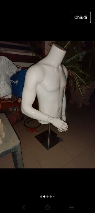Manichino mezzo busto 97-110cm