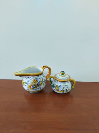 Set Deruta vecchia manifattura