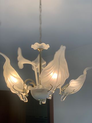 Lampadario en vetro di Murano