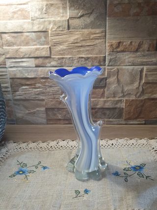 vaso fiore vetro murano vintage