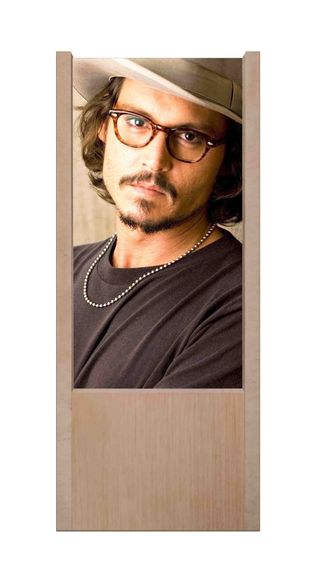 Lampada da tavolo in legno Johnny Depp