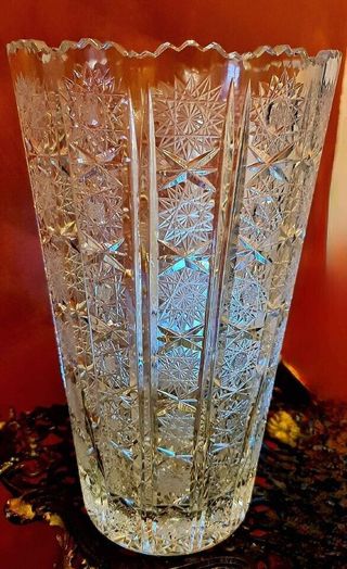 Vaso in cristallo bohemia raf­fi­na­ta ele­ganza