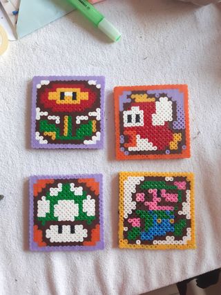 sottobicchieri supermario