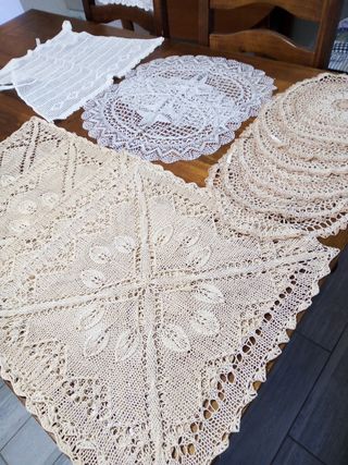 composizione Ana Maria 4 pezzi tutti a mano