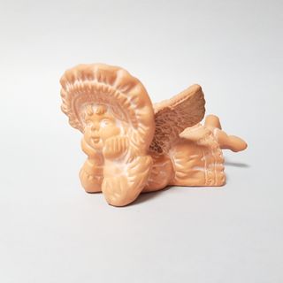 Ceramic Angel Figurine Small Baby Nursery Decor