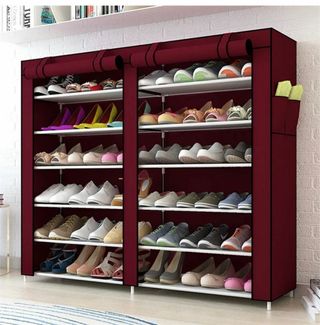 ❤️scarpiera doppia arredo casa 120cm x 110 cm x 30