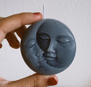 Candela fatta a mano Soleluna