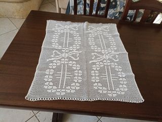 Centro tavola all'uncinetto