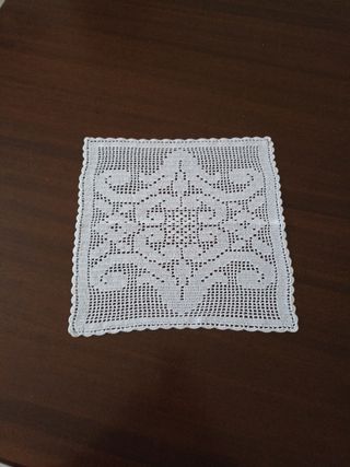 Centro tavola all'uncinetto