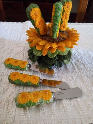 set spalma burro formaggi molli o salse