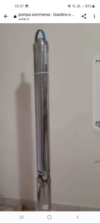 pompa sommersa per pozzi