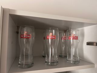 Set 6 bicchieri Peroni