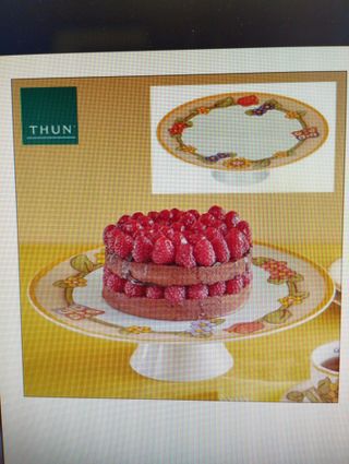 alzata in porcellana thun