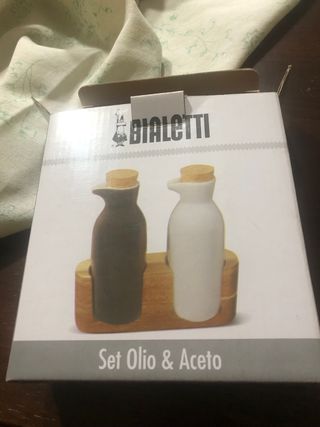 Set olio e aceto Bialetti