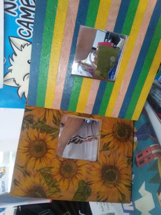 cornicetta vintage specchio