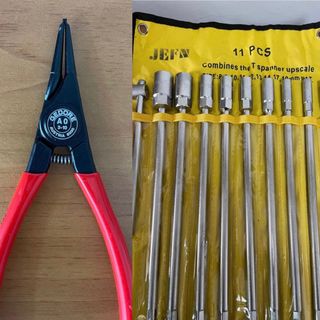 Pinza Gedore + Set Chiavi a Bussola