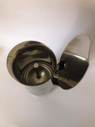 Caffettiera in acciaio per 8 persone