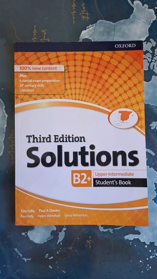 Libro Inglés Solutions B2+ Oxford de segunda mano por 9 EUR en Madrid ...