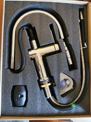 Rubinetto Cucina con Doccetta Estraibile, Auralum