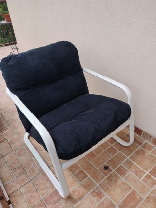 poltrona blu